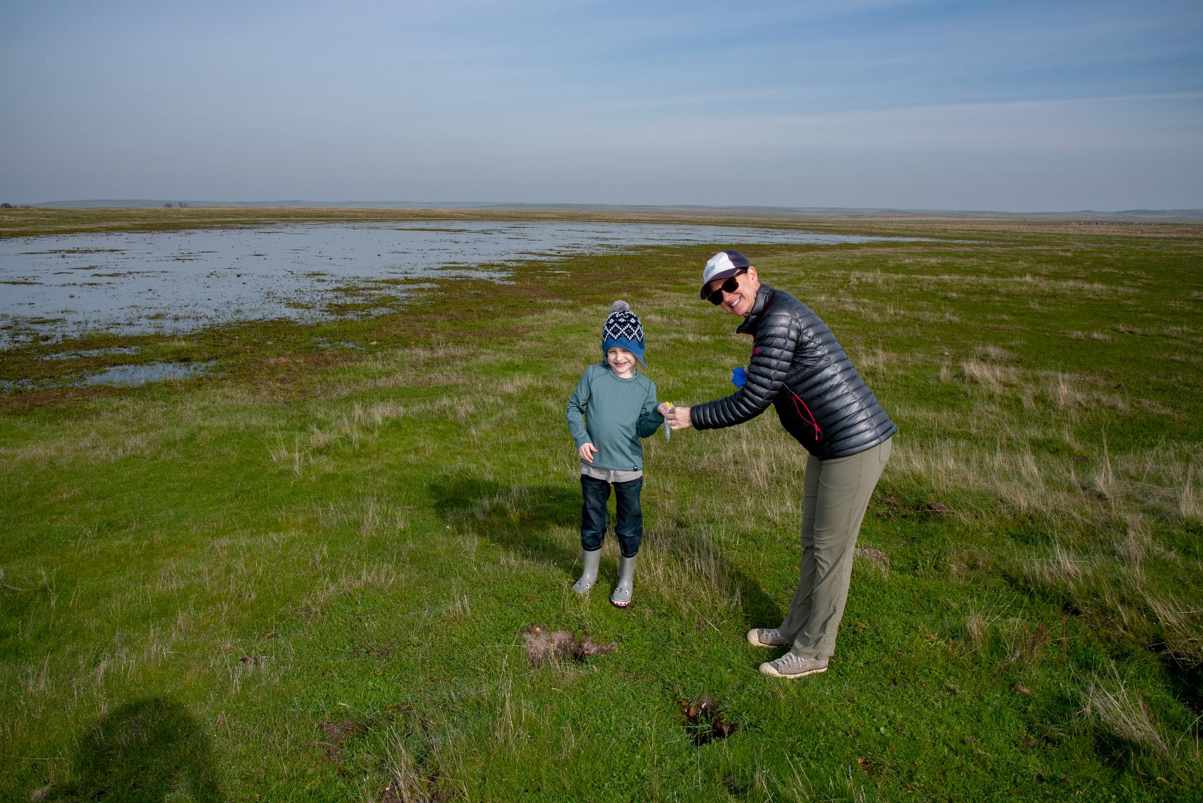 eDNA Collection at UC Merced Vernal Pool Reserve